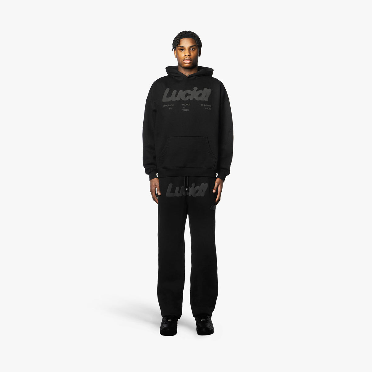 Lucid! Sweatpants Black/Black | Lucid Club