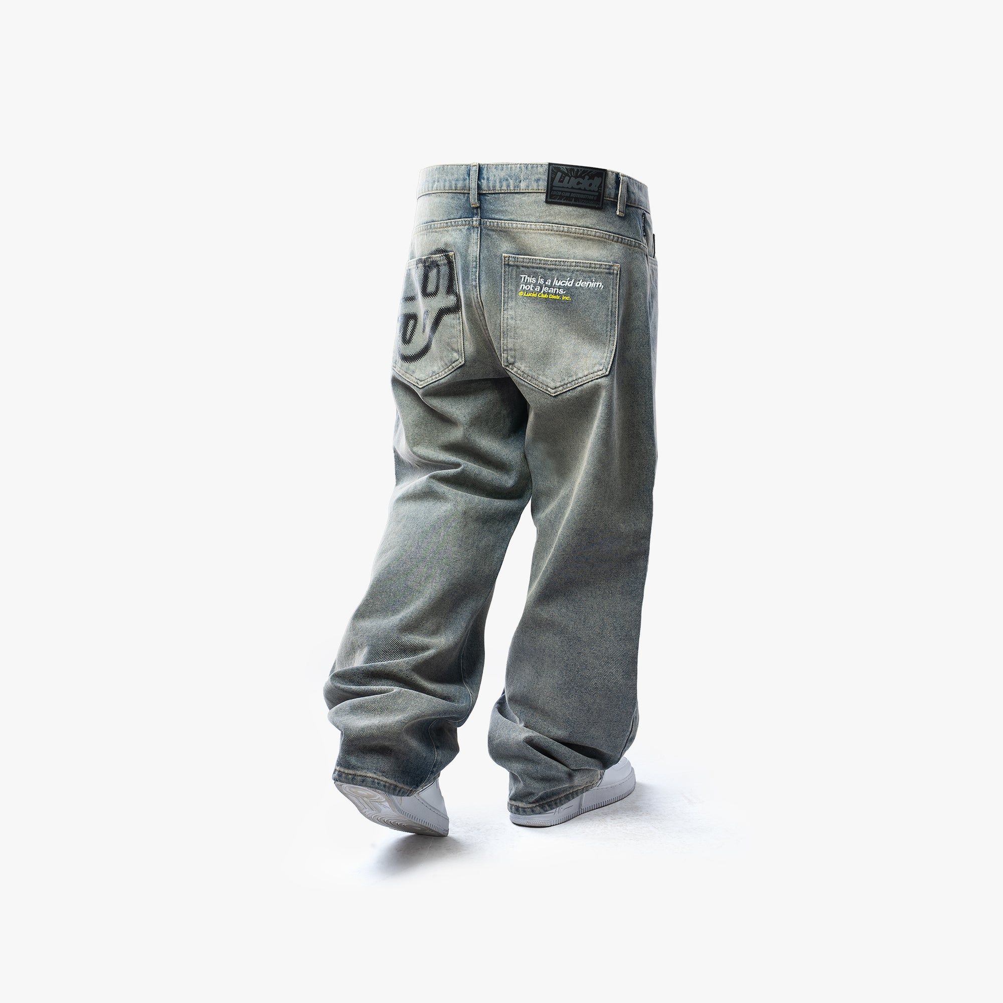 Star Denim "Washed Blue" | Lucid Club